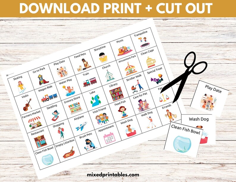 Boho Montessori Daily Routine Cards - 280 Printable Visual Schedules ...