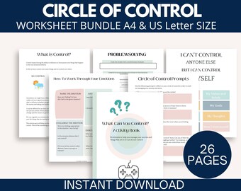 Can Control Worksheets - Etsy