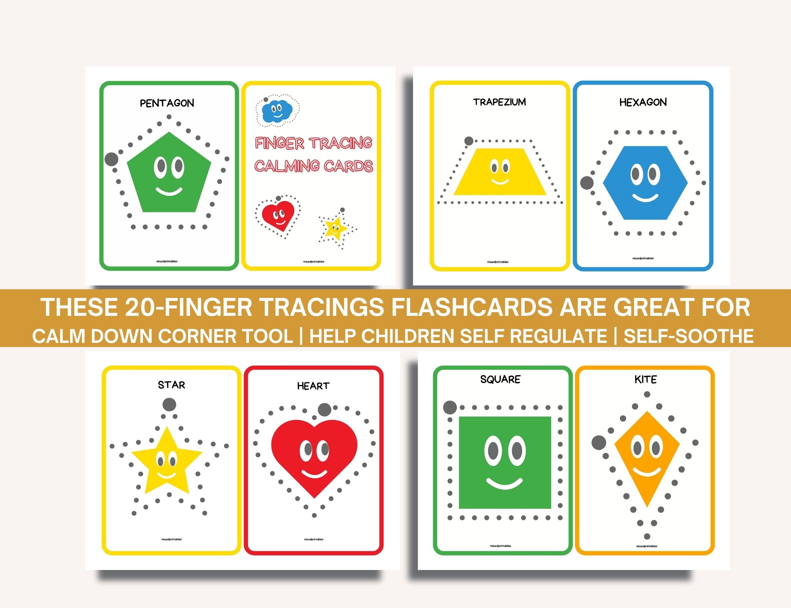 Breathing Cards, Calming Corner, Mental Health, Grounding Technique ...