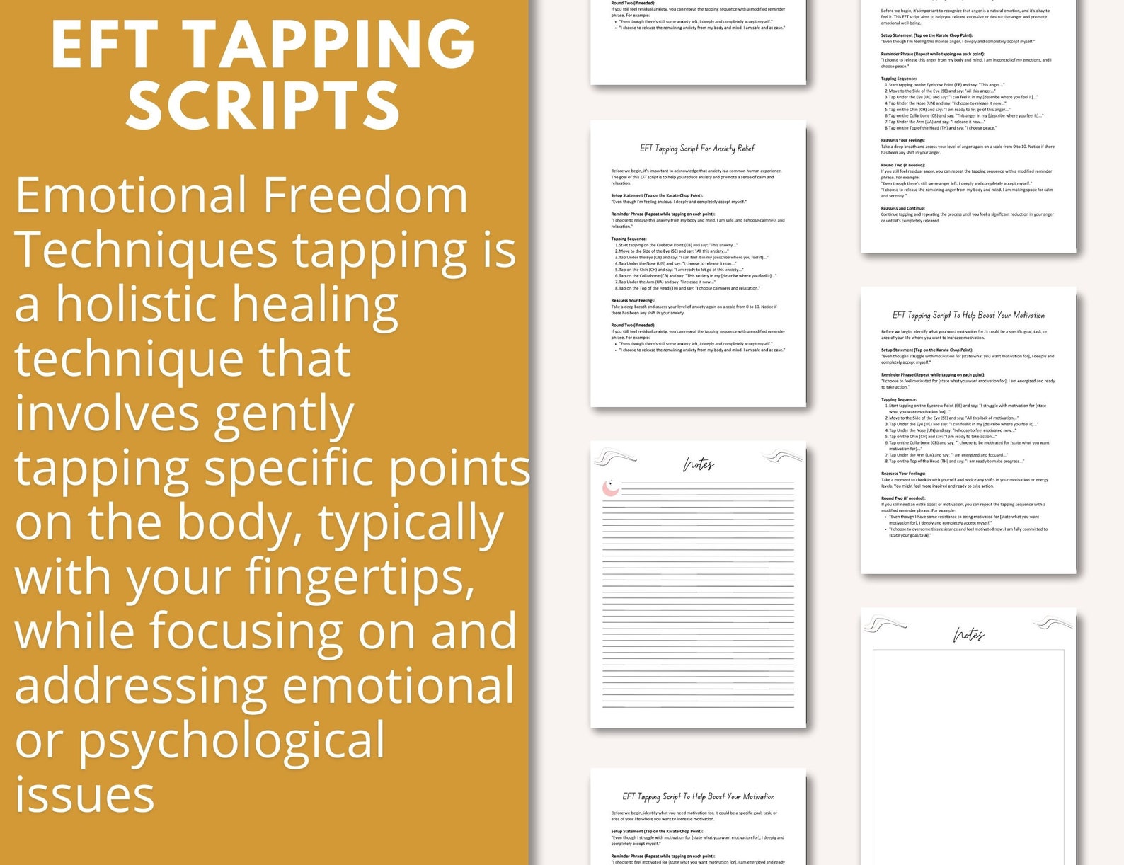 EFT Tapping Script, EFT Guide to Release From Limiting Beliefs ...
