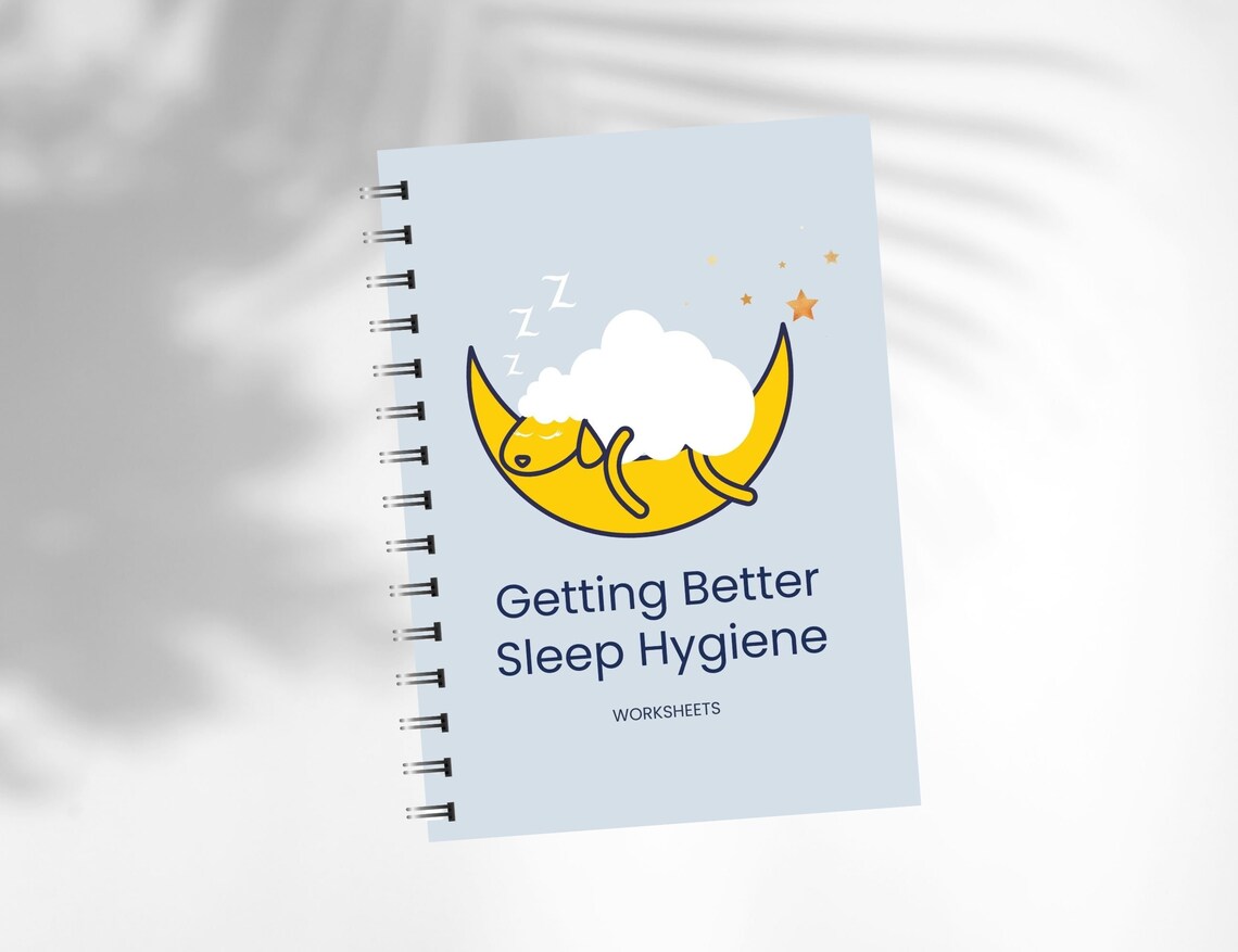 Sleep Hygiene Worksheets, Sleep Journal, Sleep Habits, Nightmare ...