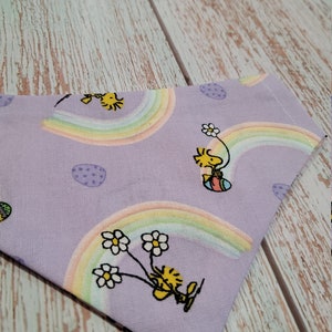 Spring Snoopy Pet Bandana, Reversible Over the Collar Pet Bandana ...
