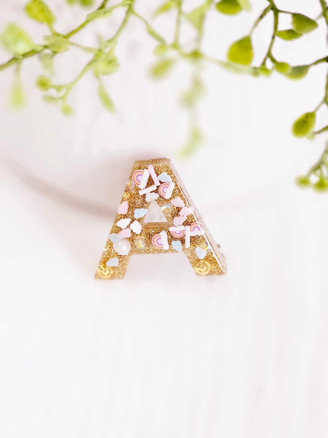 Letter Hair Clip for Girls | Rainbow Hair Clip | Gifts for Girls ...