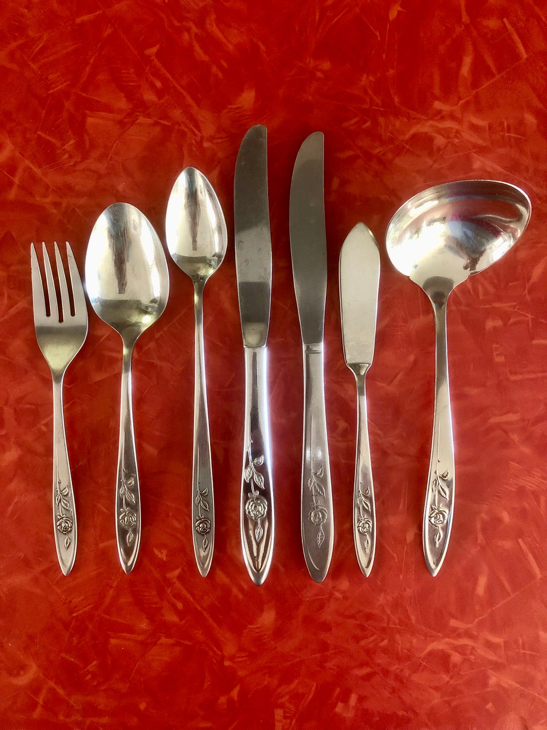 My Rose by Oneida 1960 - Etsy