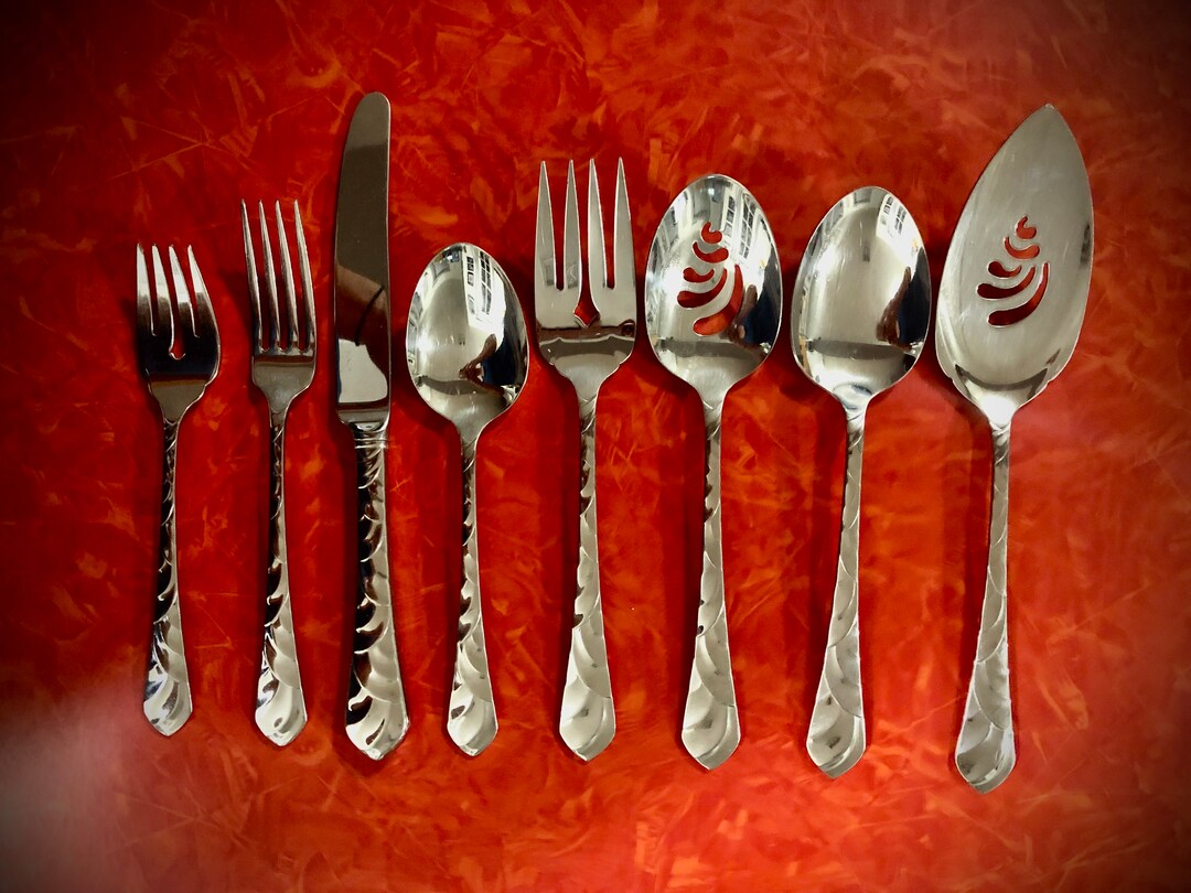 Pacific Tide Circa 1991 Stainless Steel Community by Oneida - Etsy