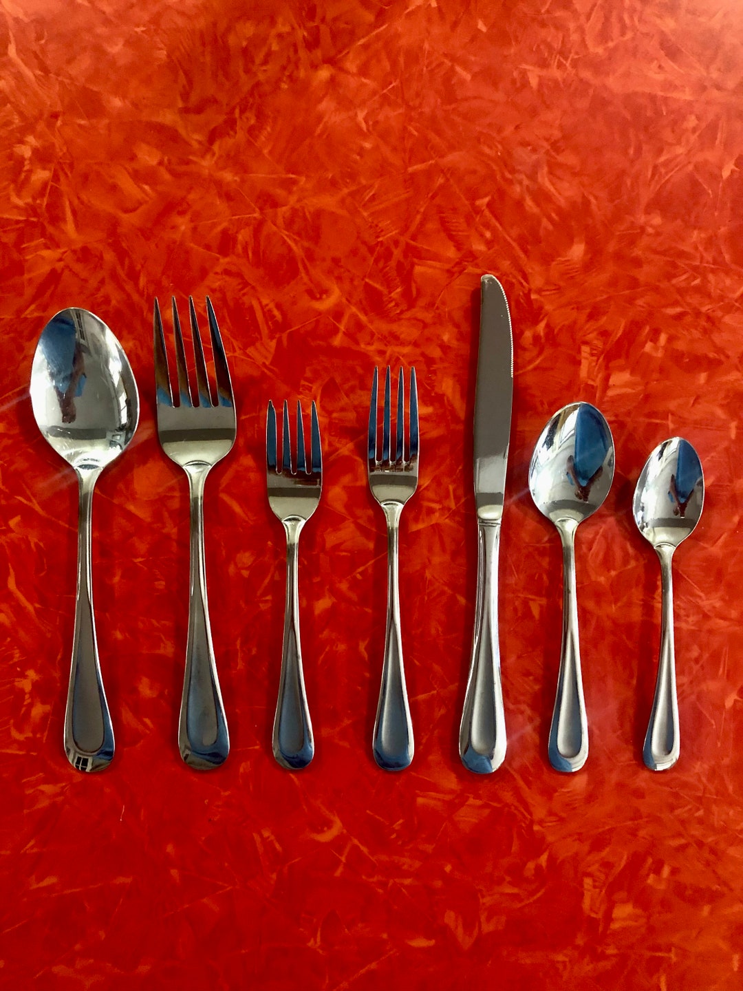 Oneida Satin Sand Dune Flatware, Circa 2000 - Etsy