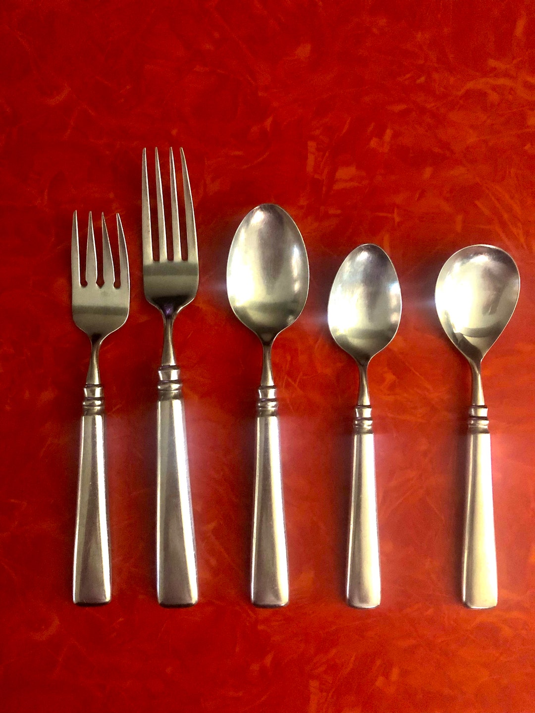 Motif by Oneida 1980 - 1983 Heirloom Stainless Satin Finish - Etsy