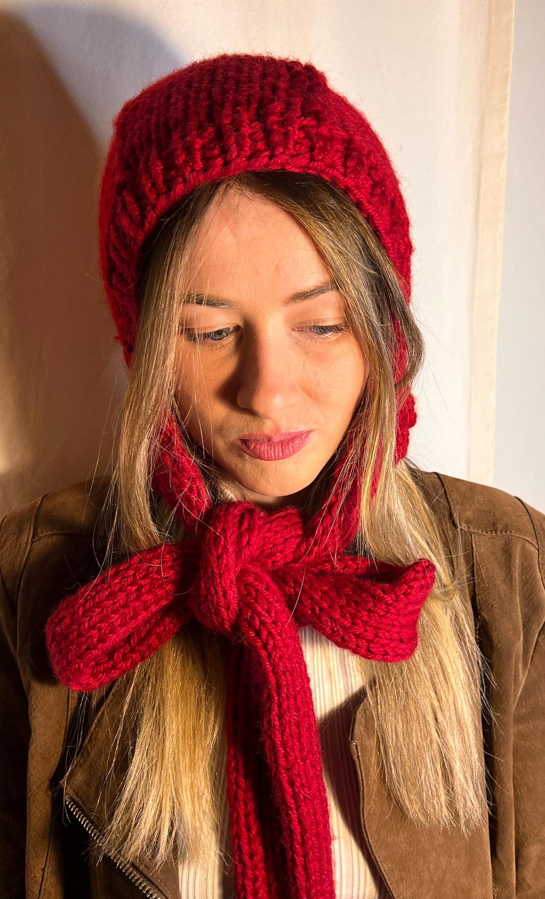 Balaclava Scarf Knitting Pattern, Scarf, Hat Scarf, Scarf Cap, Headgear ...