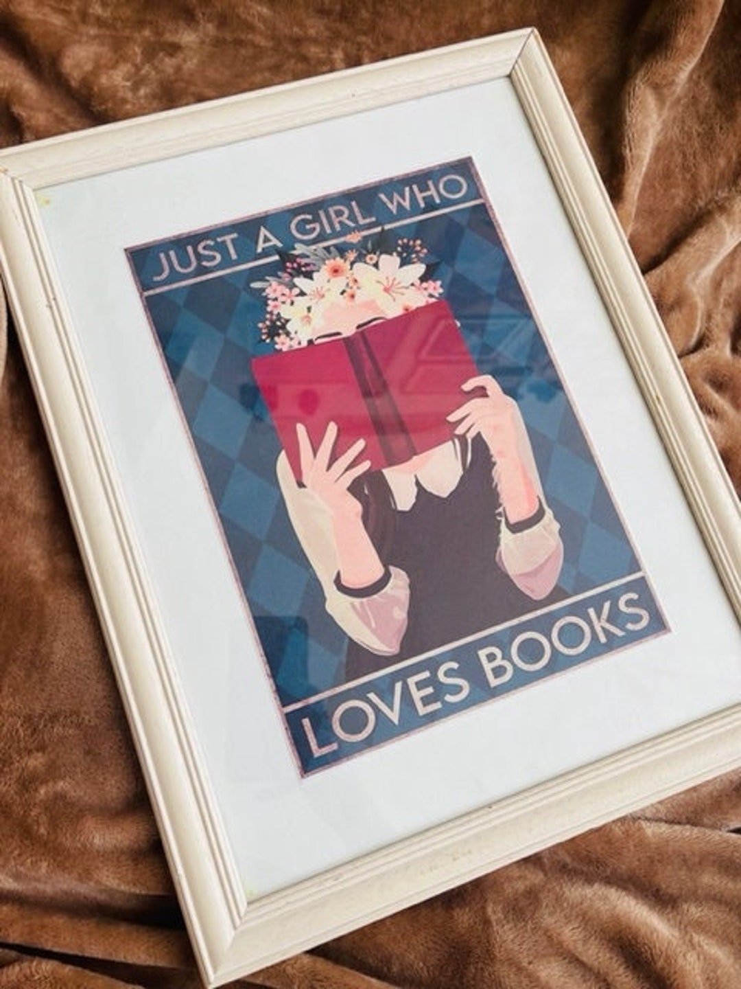 Vintage Book Poster - Etsy