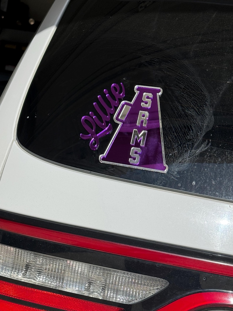 Custom Decals Logos Branding Team Cheer Cheer Mom - Etsy