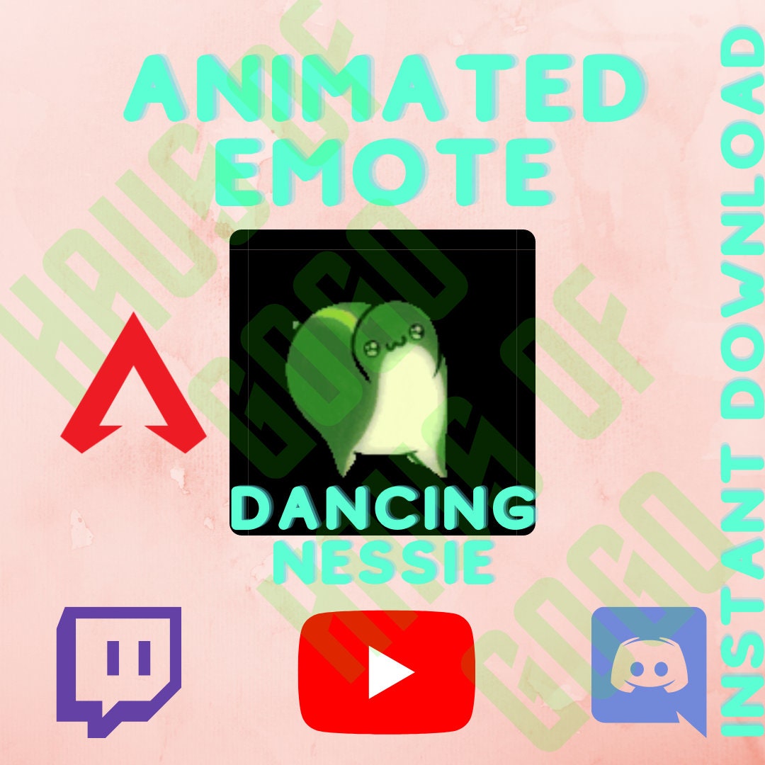 ANIMATED Dancing Nessie - Etsy