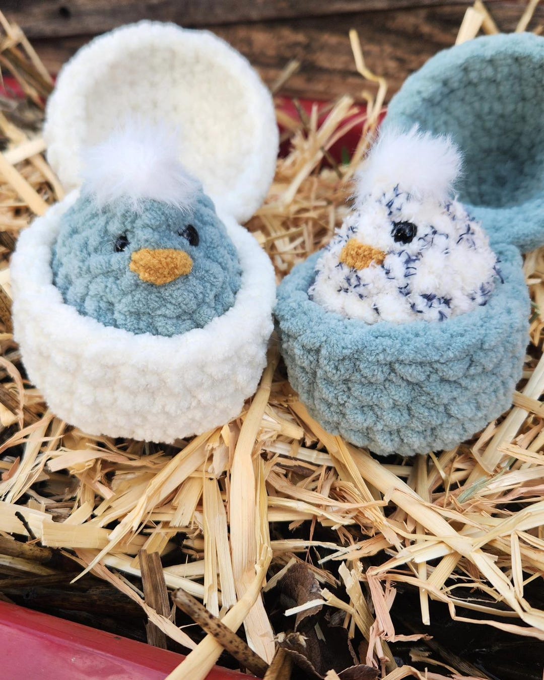 Fluffy Baby Chicks, Hatching Chick Plush, Easter Spring Plushie, Easter ...