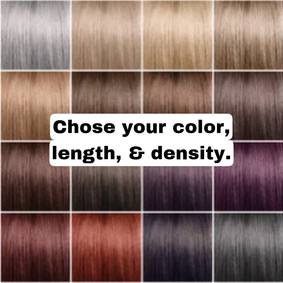 Made to Order, Custom Made Wig 100% Human Hair Daily Wig. - Etsy