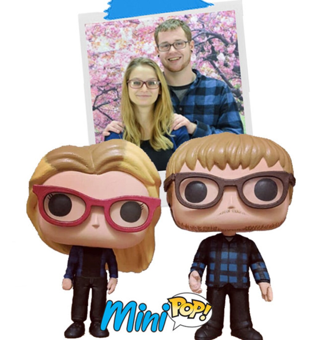Custom Funko POP Couple From Your Pictures - Etsy