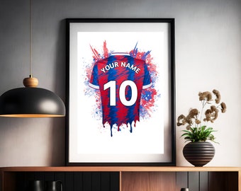 Crystal Palace FC Poster Selhurst Park Stadium A3 A2 A1 Print Zaha ...