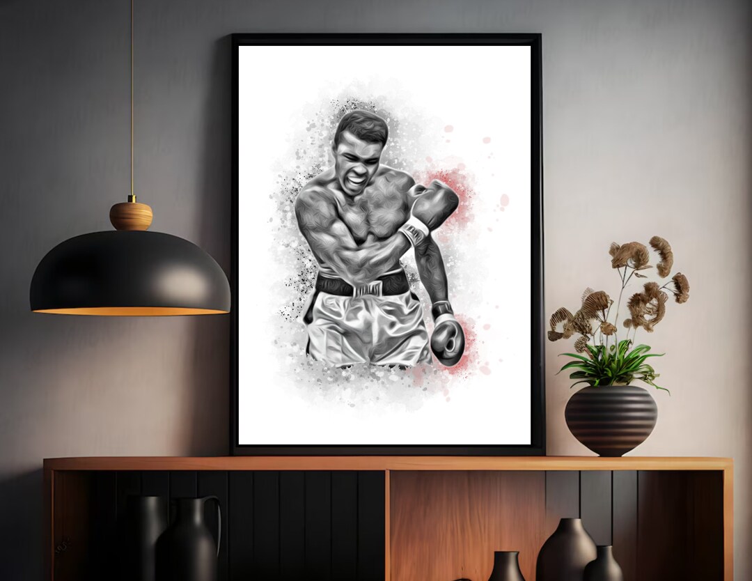 Muhammad Ali Poster Boxing Legend Print Wall Art for Fans - Etsy UK