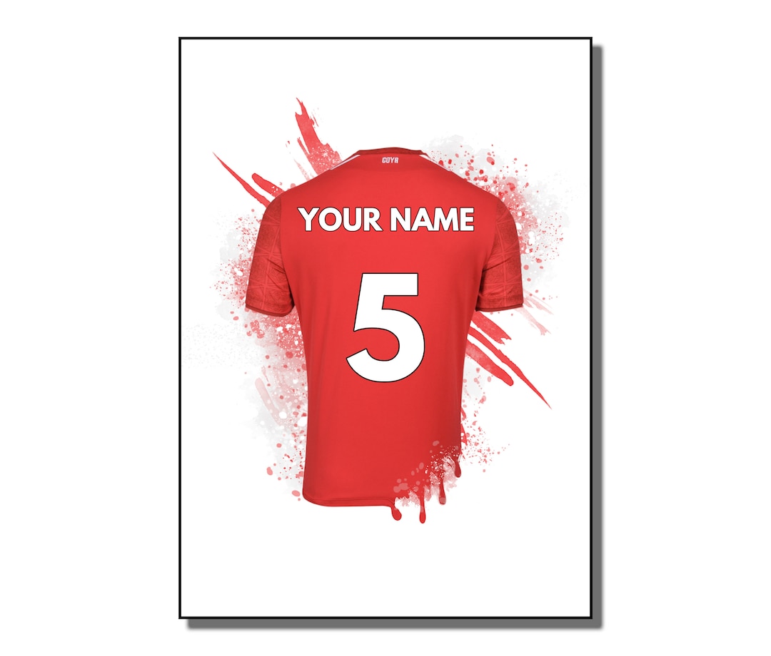 Nottingham Forest Personalised Poster Football Print - Etsy