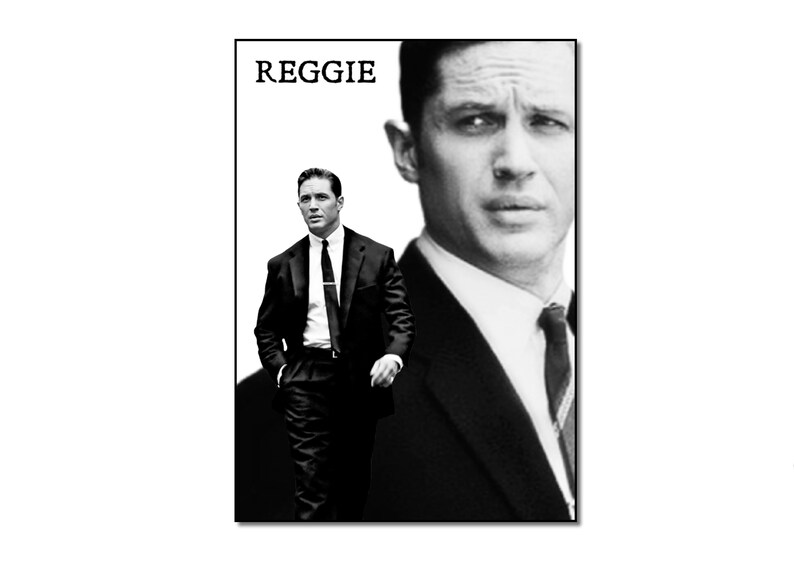 The Krays Movie Poster Featuring Tom Hardy as the Krays Wall - Etsy