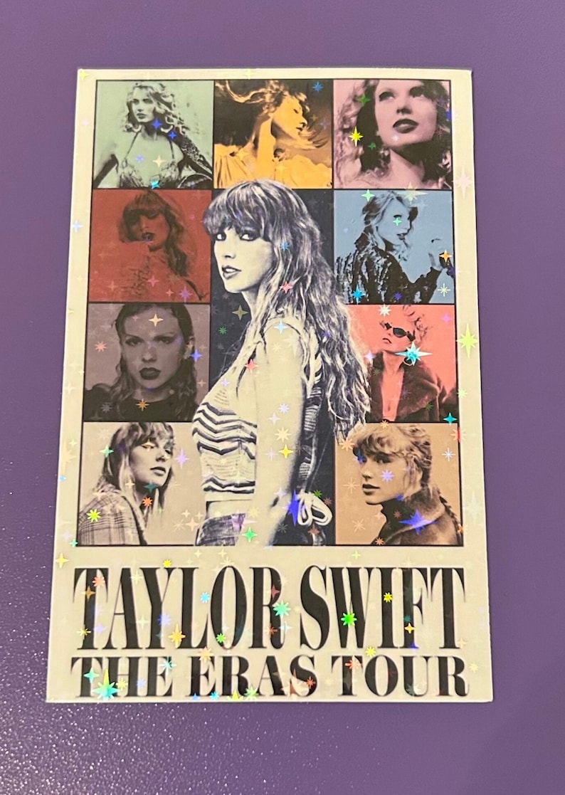Taylor Swift Era Tour Poster Sticker - Etsy
