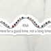 RNA Sticker - Etsy