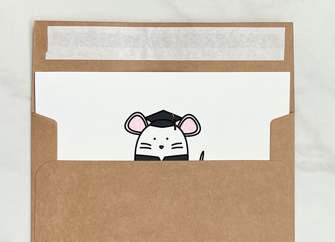 Lab Rat Graduation Card - Etsy