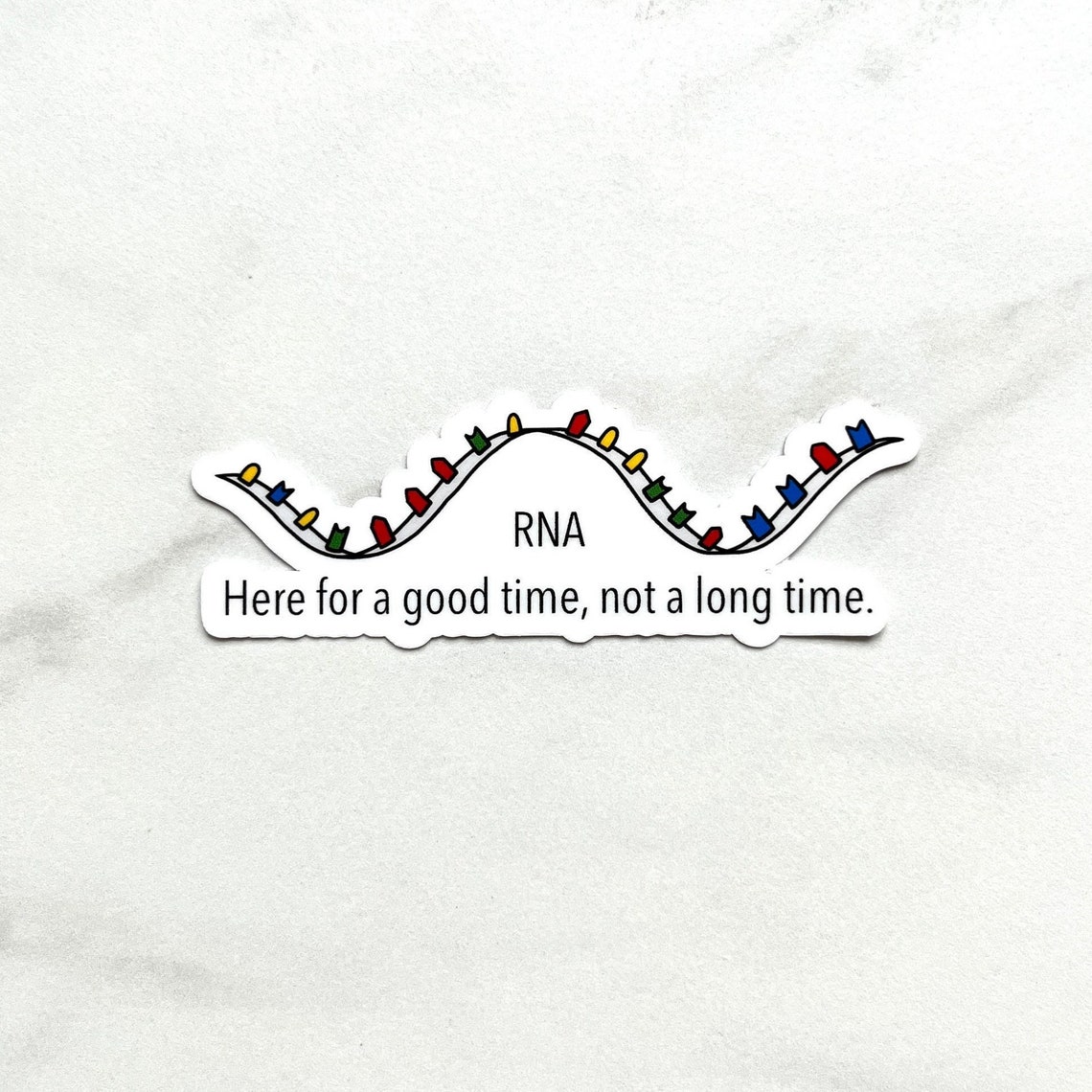 RNA Sticker Science Biochemistry Molecular Biology | Etsy