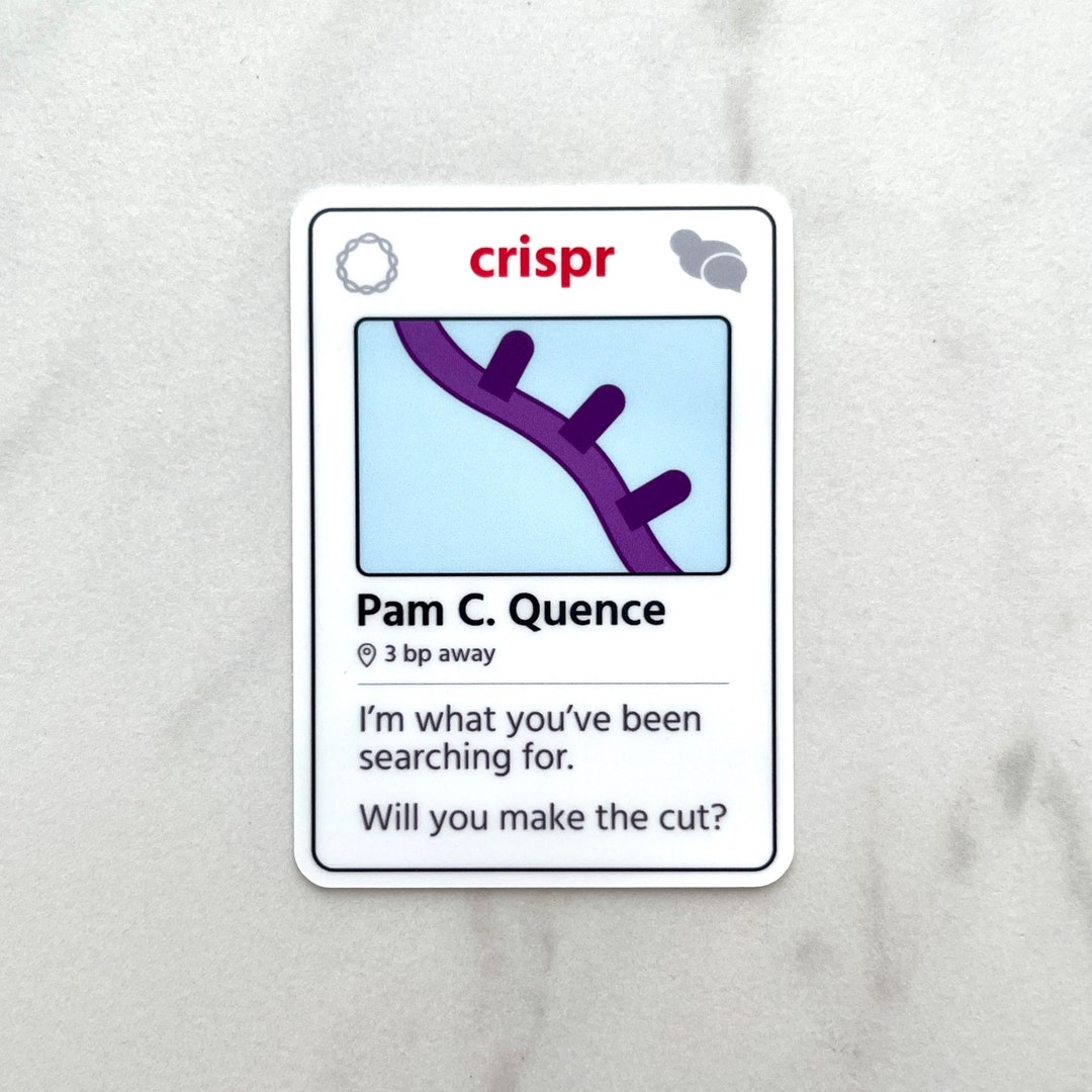PAM Sequence CRISPR Sticker - Etsy