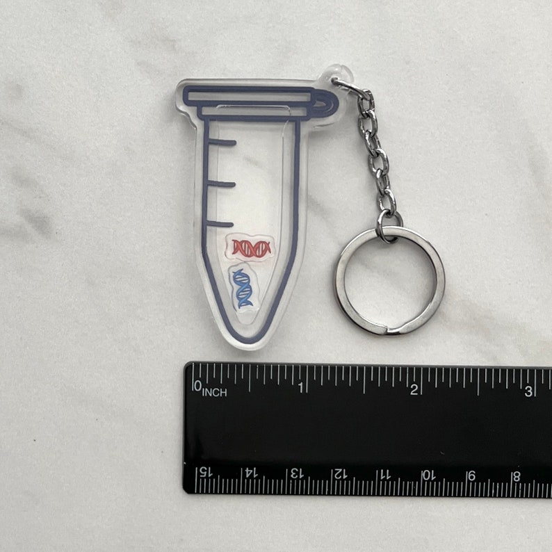 DNA Shaker Keychain - Etsy