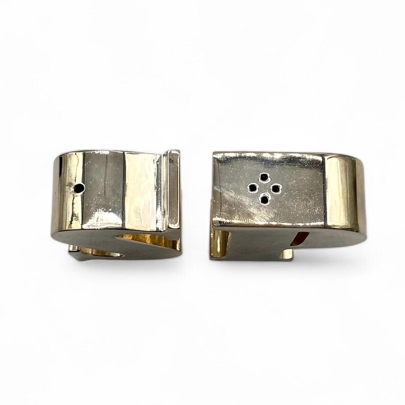 Godinger Alphabet Letters Silver Plated S and P Vintage Salt and Pepper ...