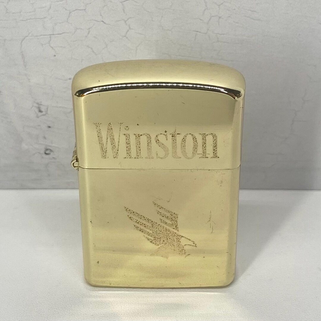 Winston Cigarette Lighter | Firebird | Windproof | Flip Top | Eagle ...