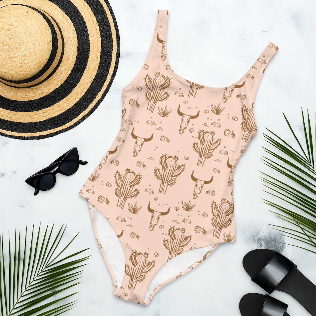 Western Swimsuit Western One Piece Western Bathing Suits Sexy Cowgirl ...