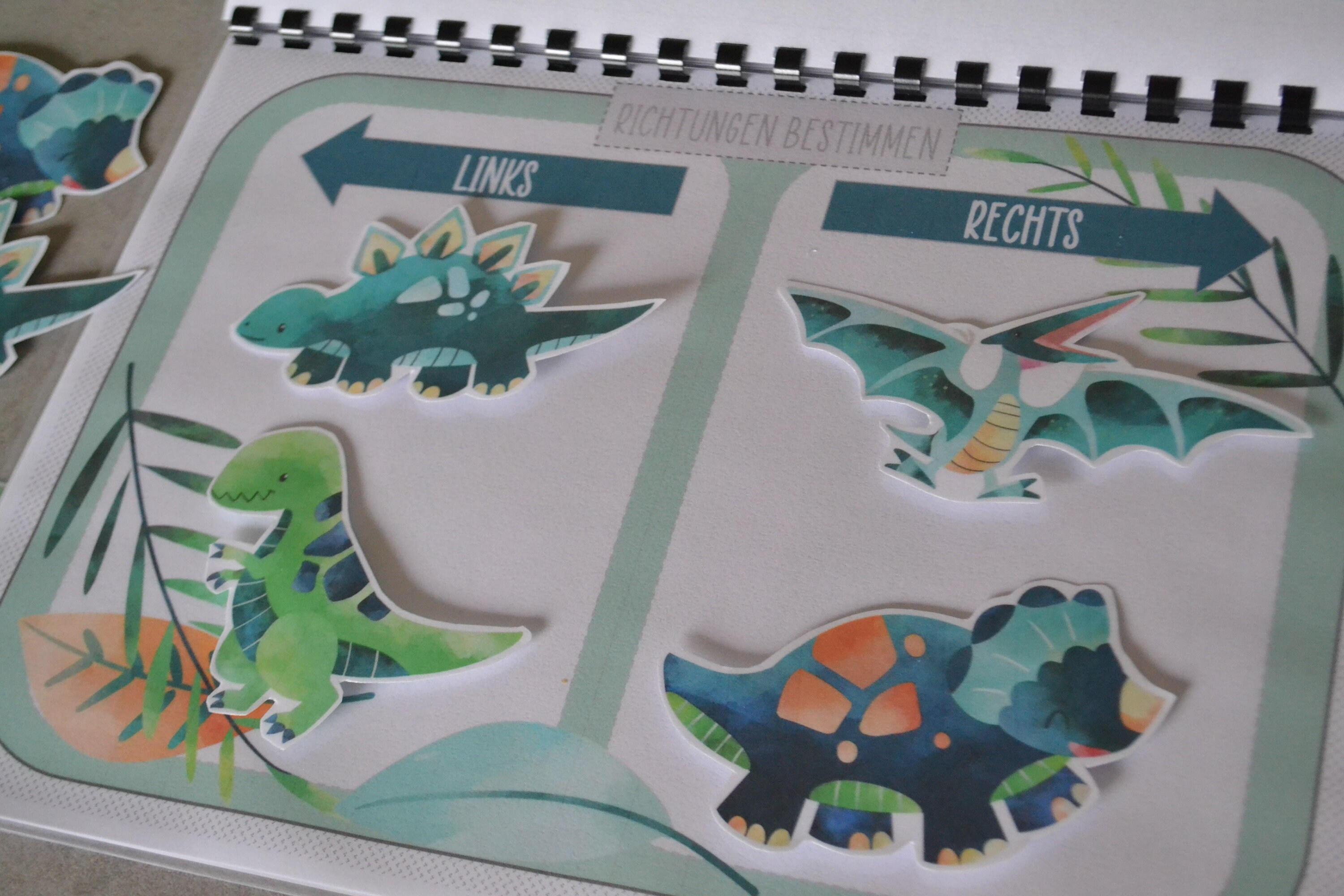 Dinosaur PDF Download Learning Folder, Velcro Folder, Busy Book ...