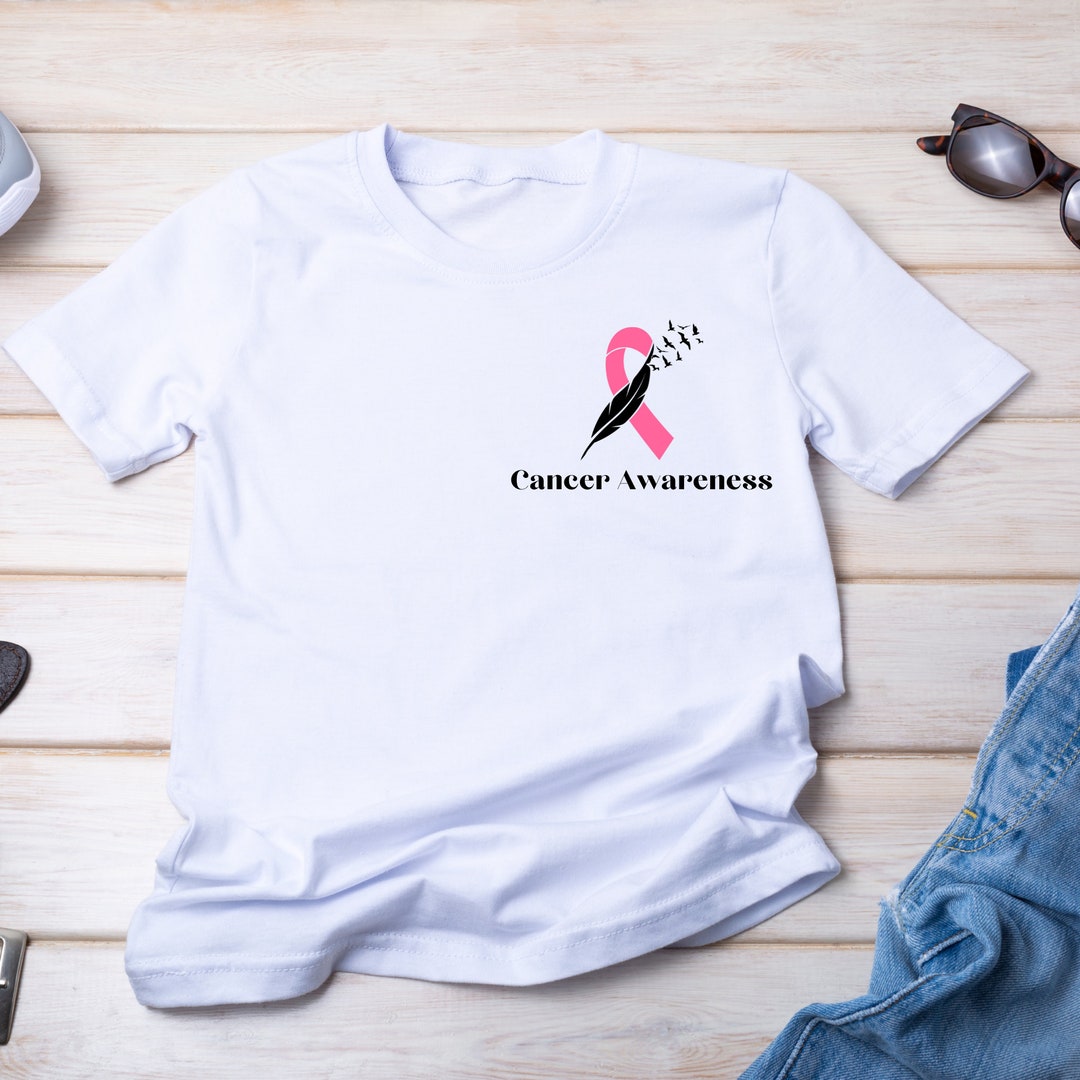 Cancer Awareness Month,cancer Survivor.breast Cancer Shirt.team Cancer ...