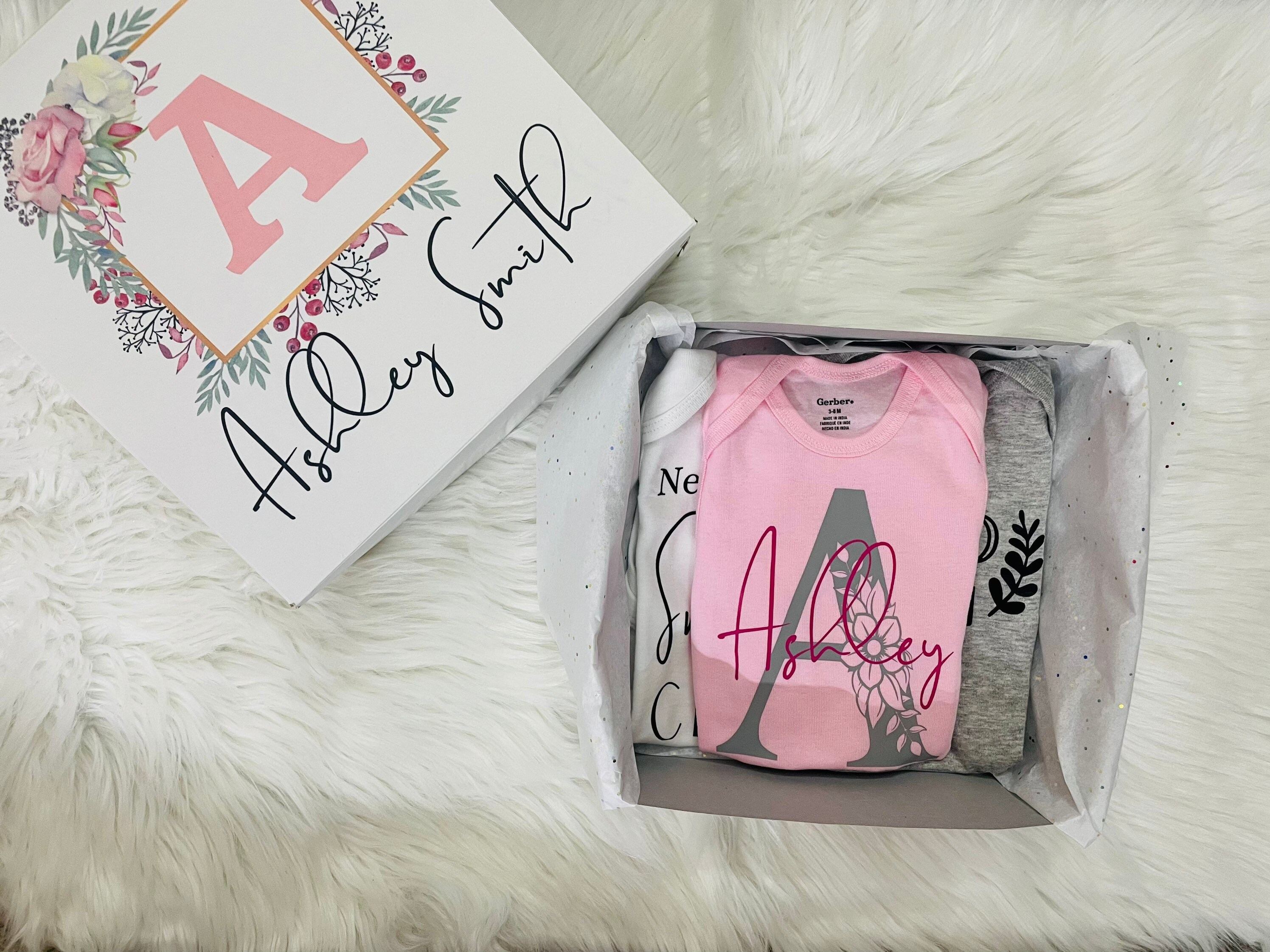 Personalized Baby Box Set.personalized Baby Shower - Etsy