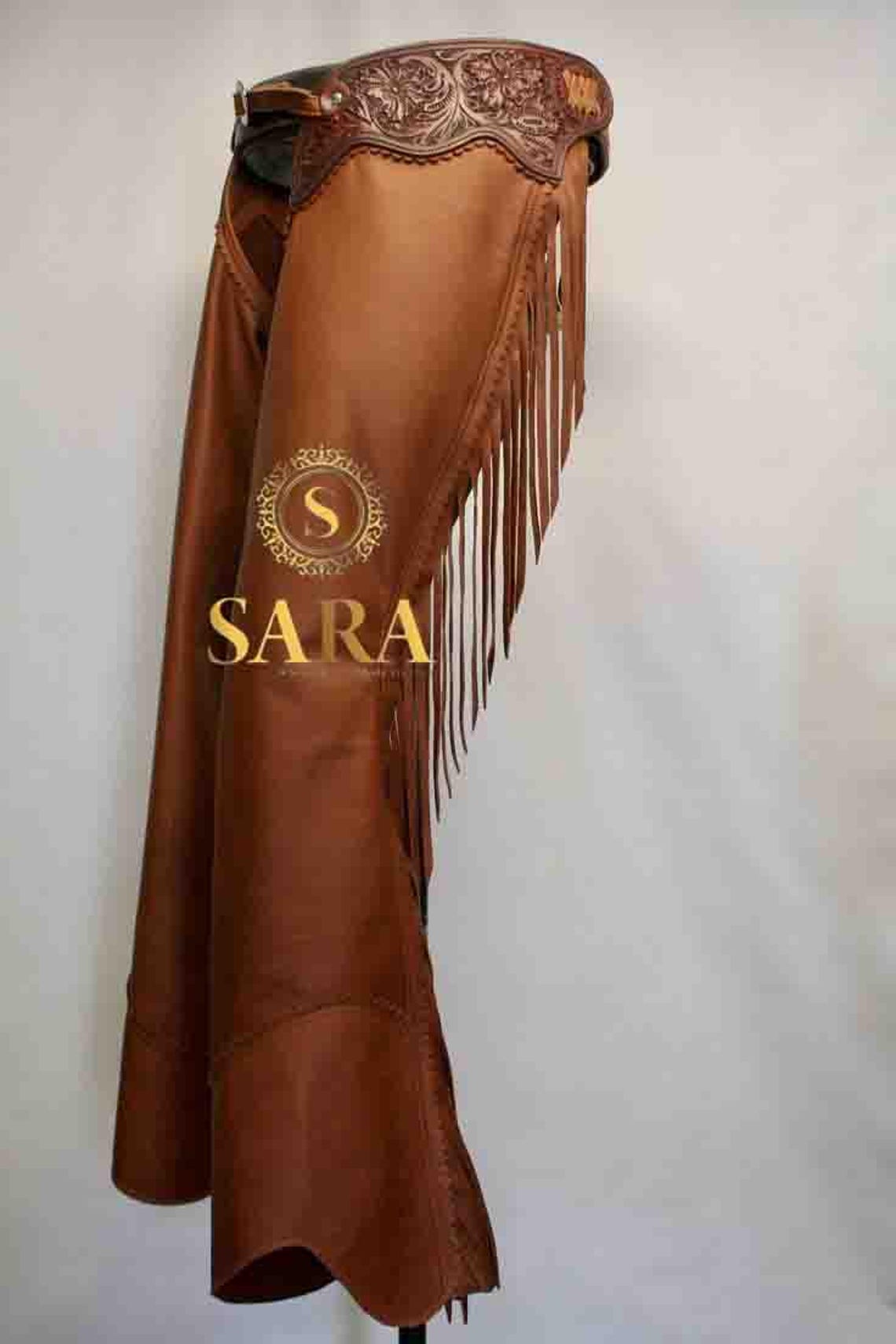 Smooth Leather Chap Custom Size Leather Chap Horse Riding Chap ...
