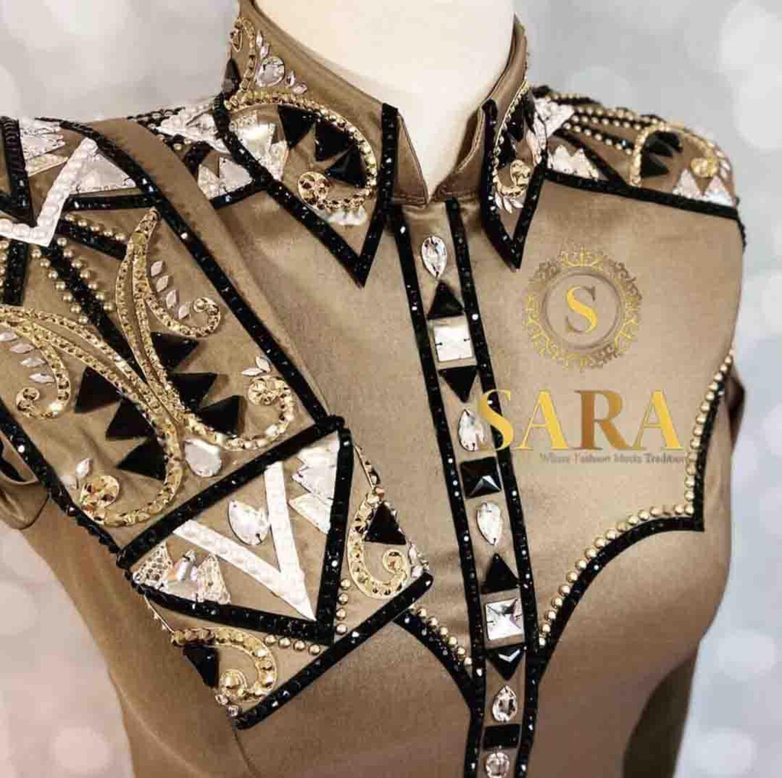 Western Show Shirt Horsemanship Shirt Showmanship Shirt Handmade Show ...