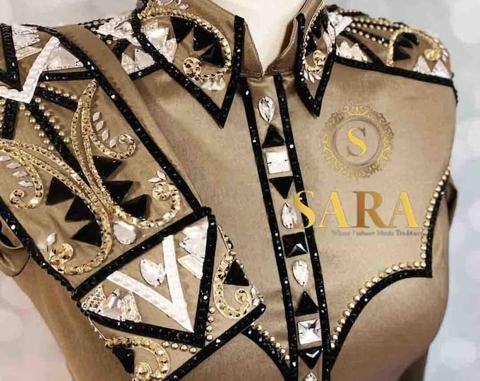 Western Show Shirt Horsemanship Shirt Showmanship Shirt Handmade Show ...