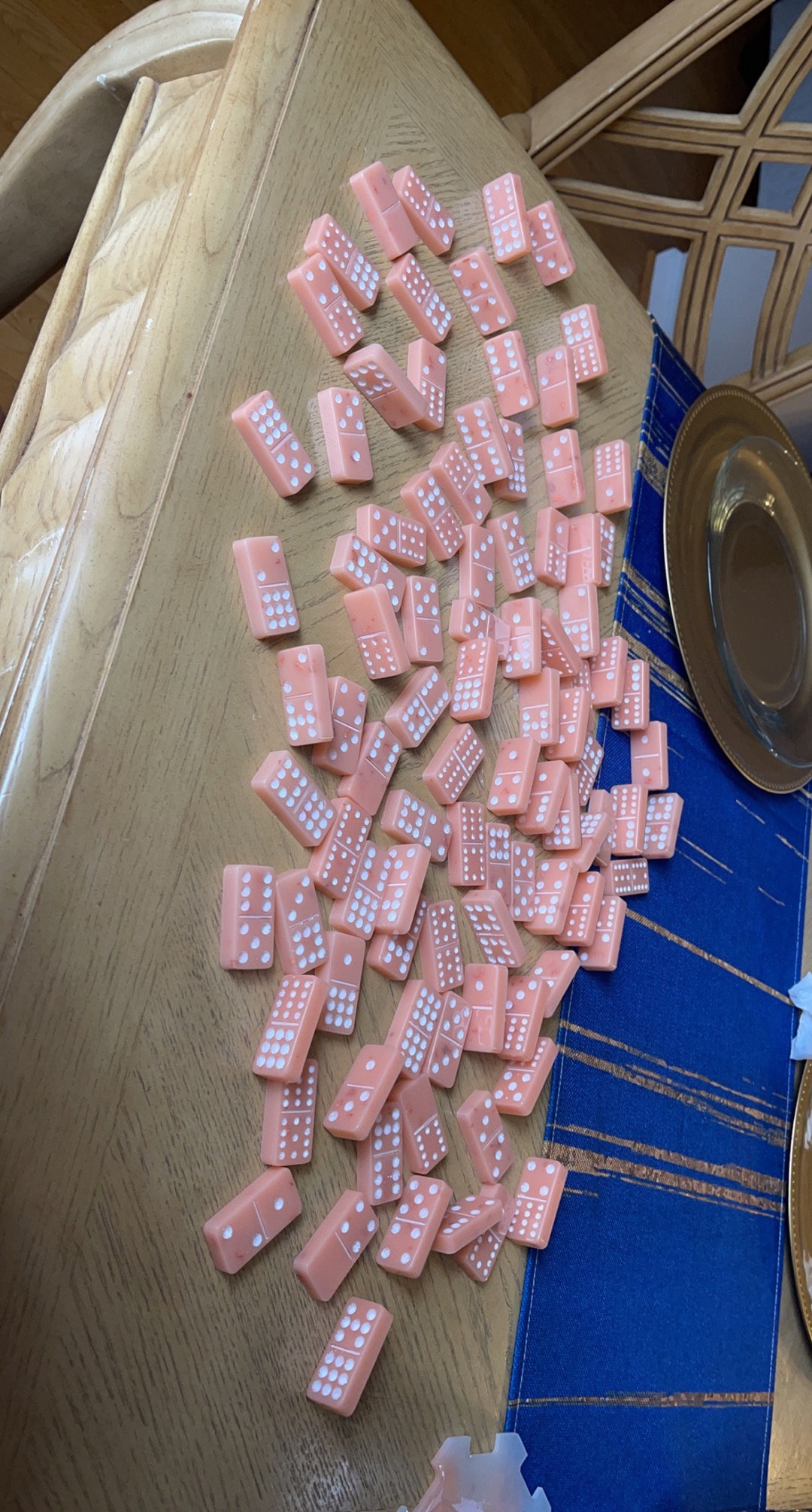 Custom Double 12 Domino Set - Etsy