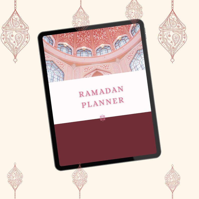 Ramadan Planner 2026 | Islamic Planner PDF | Pink Ibadah Tracker ...