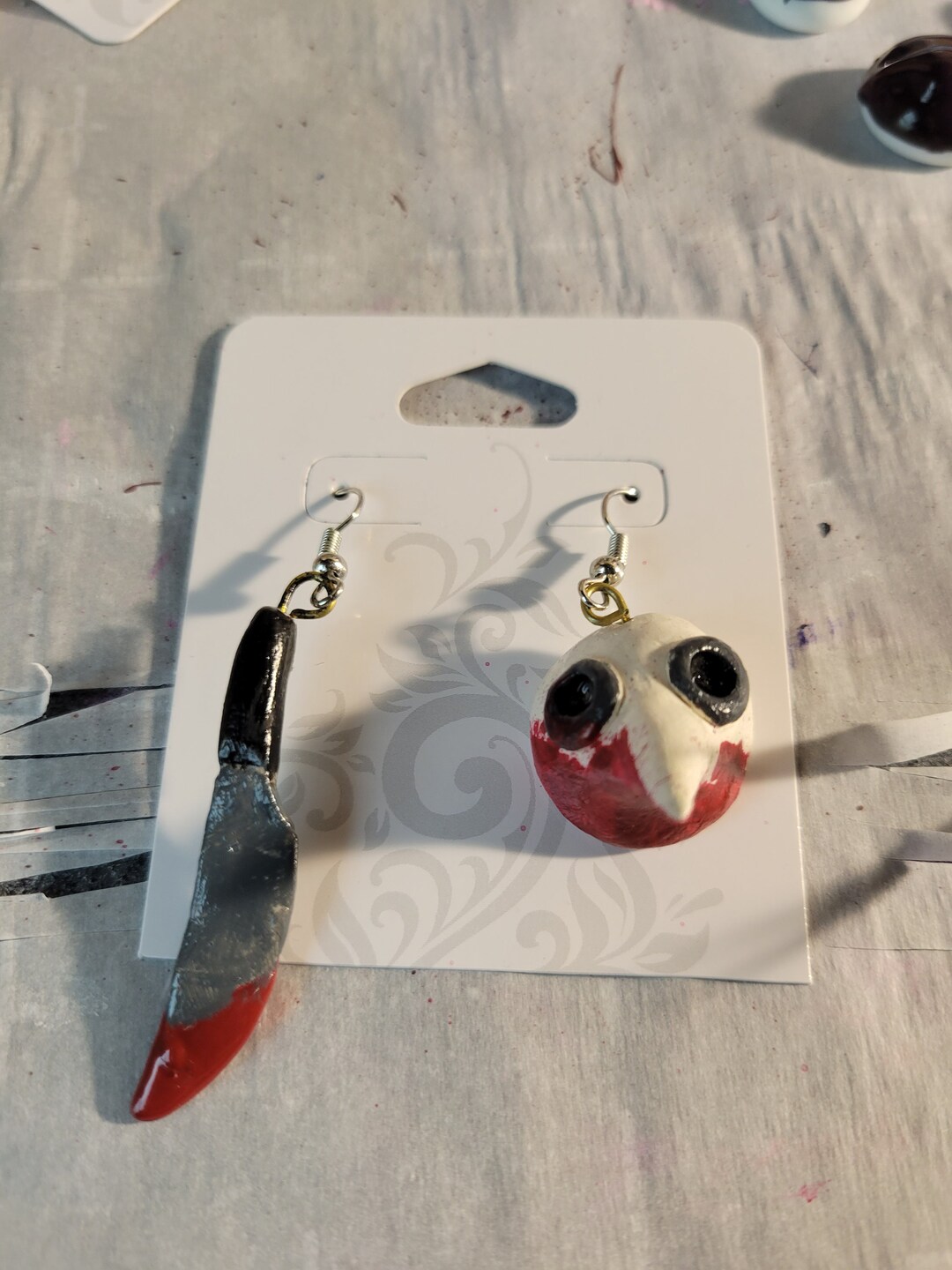 Failed Surgery Earring Goth Earrings Alt Earrings - Etsy