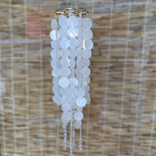 Capiz Wind Chime - Etsy