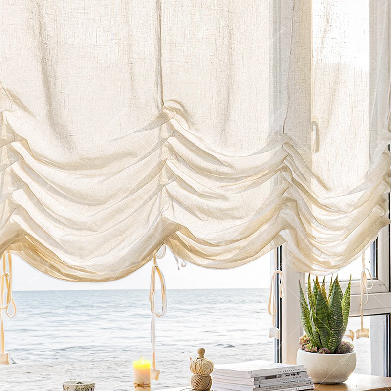 Pull up Shade Curtains - Etsy