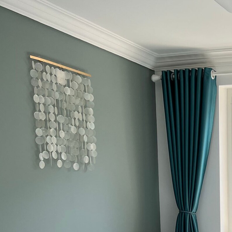 Natural Capiz Shell Wall Hanging Handmade Capiz Shell Decor - Etsy