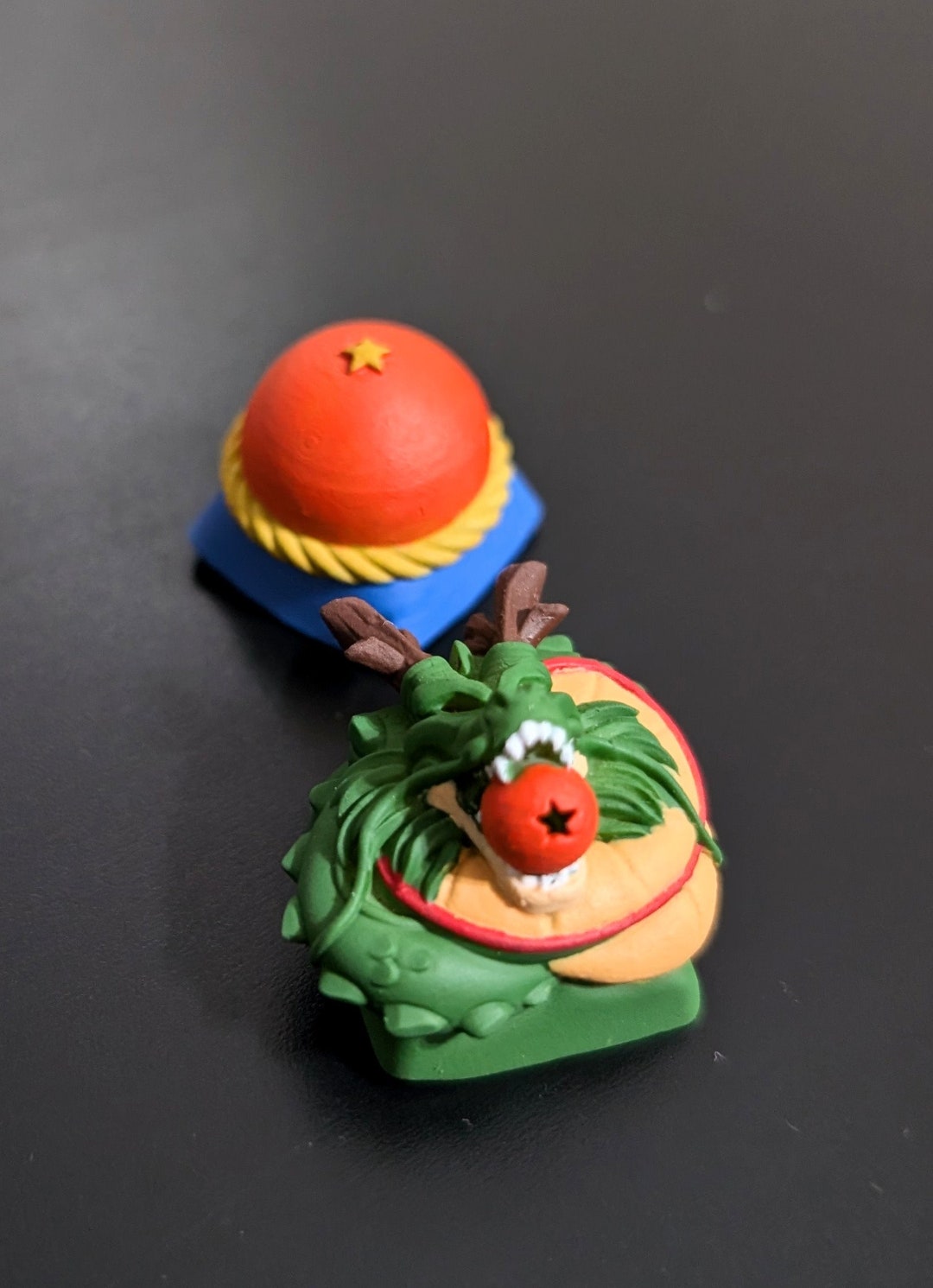 Shenron Dragon Ball Z Keycap. Artisan Hand Painted Keycap for Mx Key ...