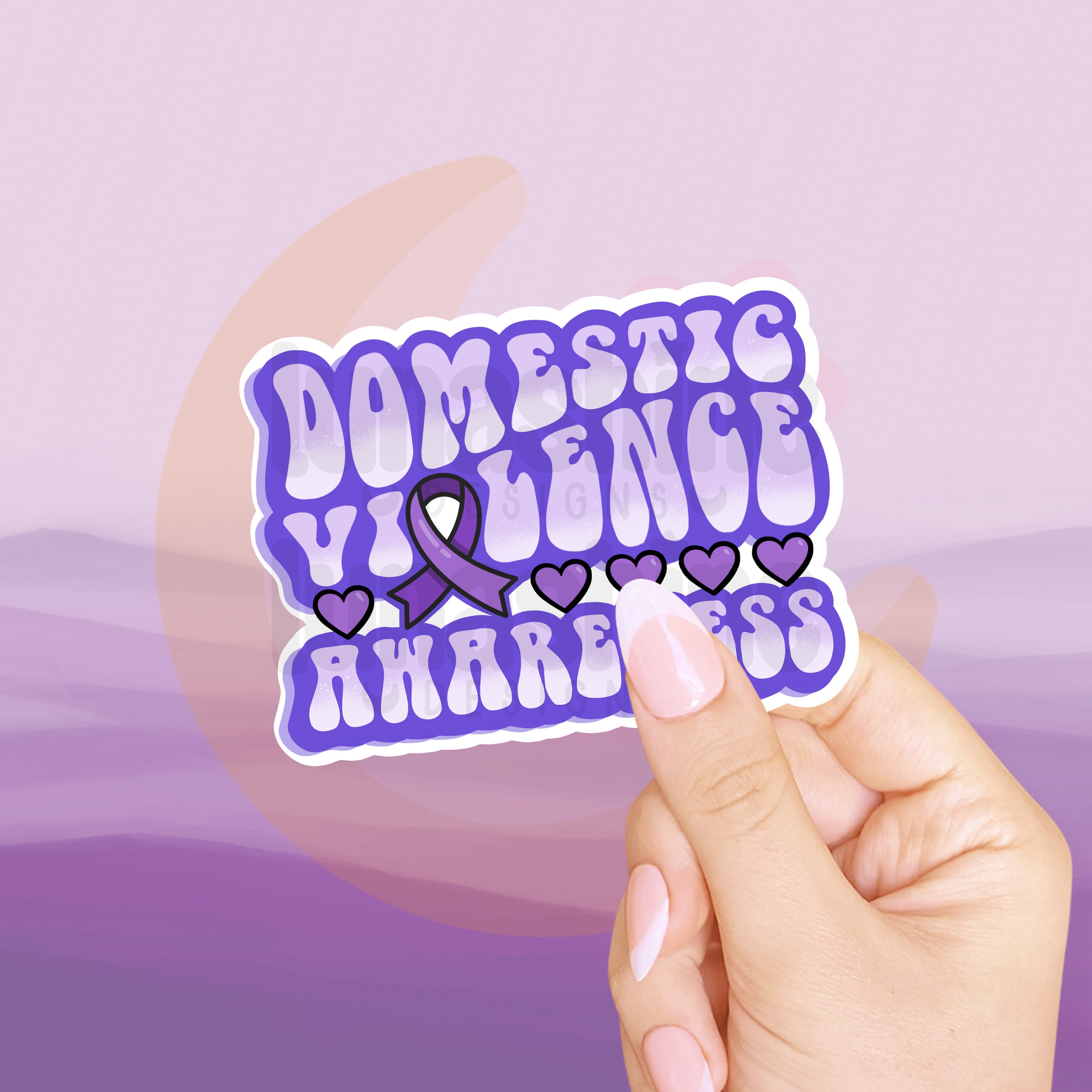 Domestic Violence Awareness Sticker Gift for Survivor - Etsy
