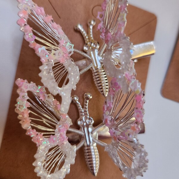 Butterfly Hair Clip - Etsy