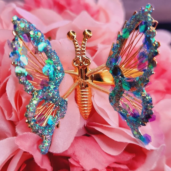 Moving Butterfly Clips - Etsy