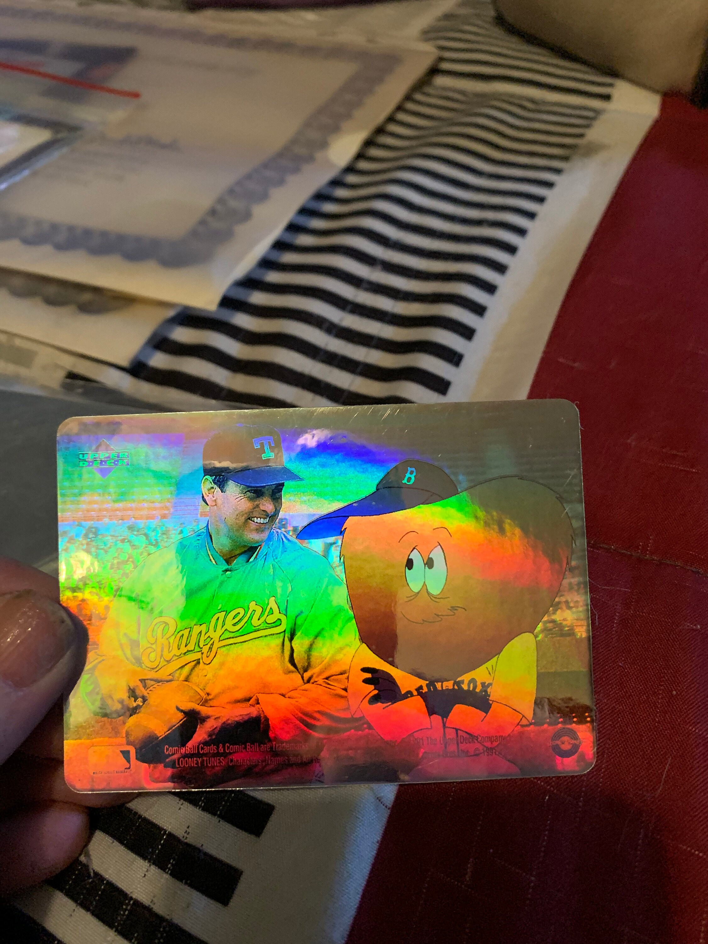 Holographic Looney Tunes Special Edition Baseball Cards - Etsy