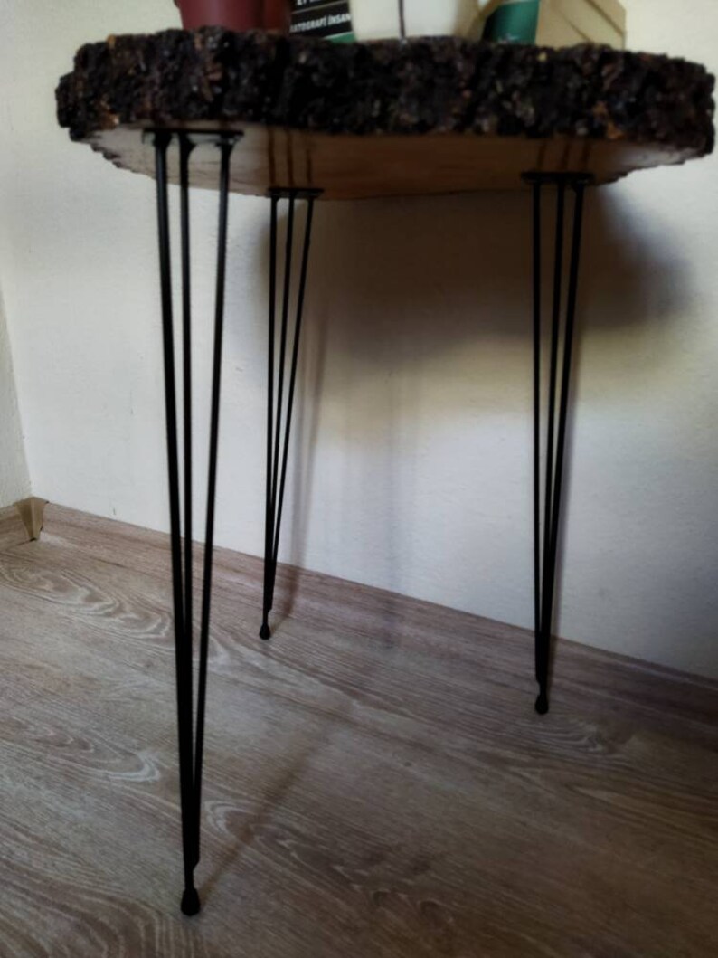 Natural Wood Coffe Table Plant Stand Wood Slab Coffee Table - Etsy