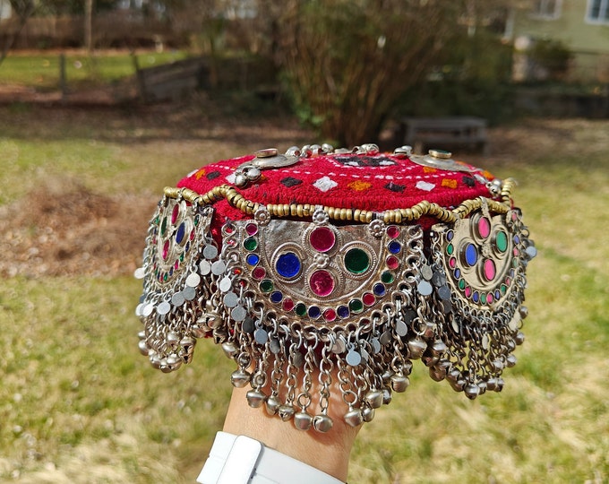 Afghan Mathapati Cap, Halima Sultan Cap, Afghan Women Cap, Afghani Head ...
